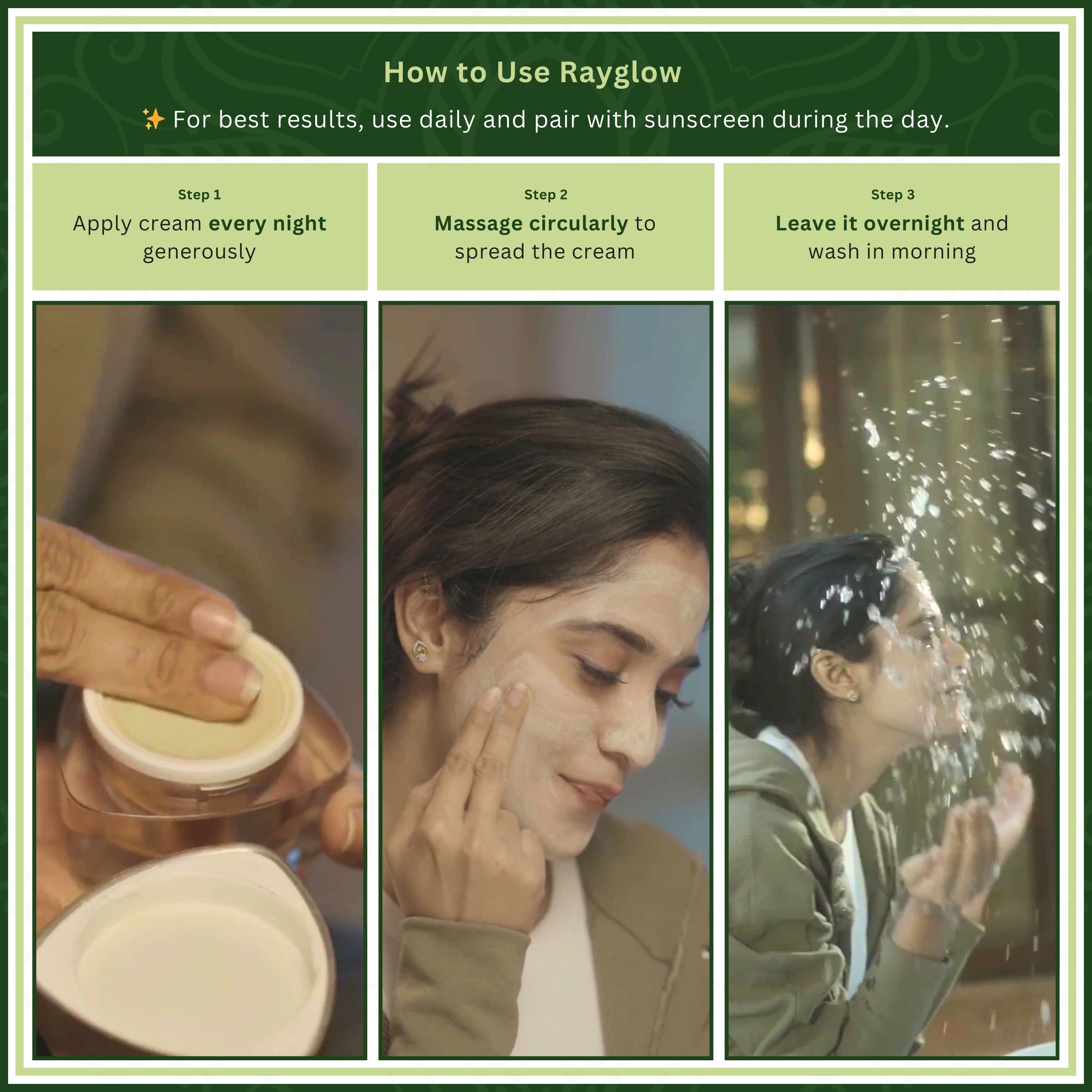 RayGlow Skin Brightening Cream | Crafted in the USA with an advanced G